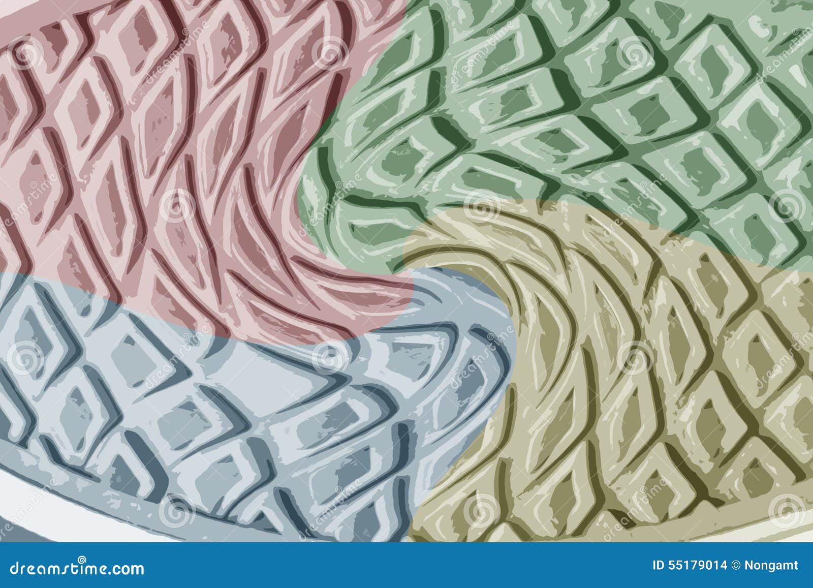 Colorful Shoes Floor Design Texture Stock Illustration - Illustration ...