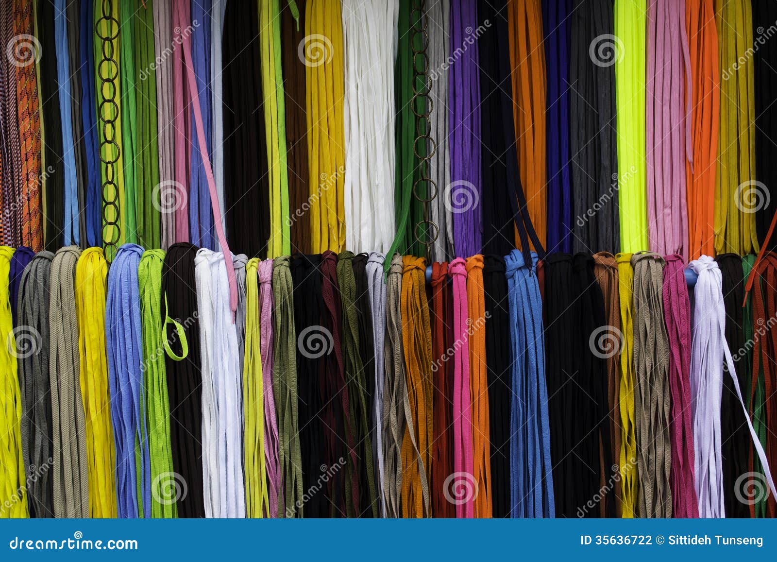 Colorful shoestring stock photo. Image of ornamente, hippie - 35636722
