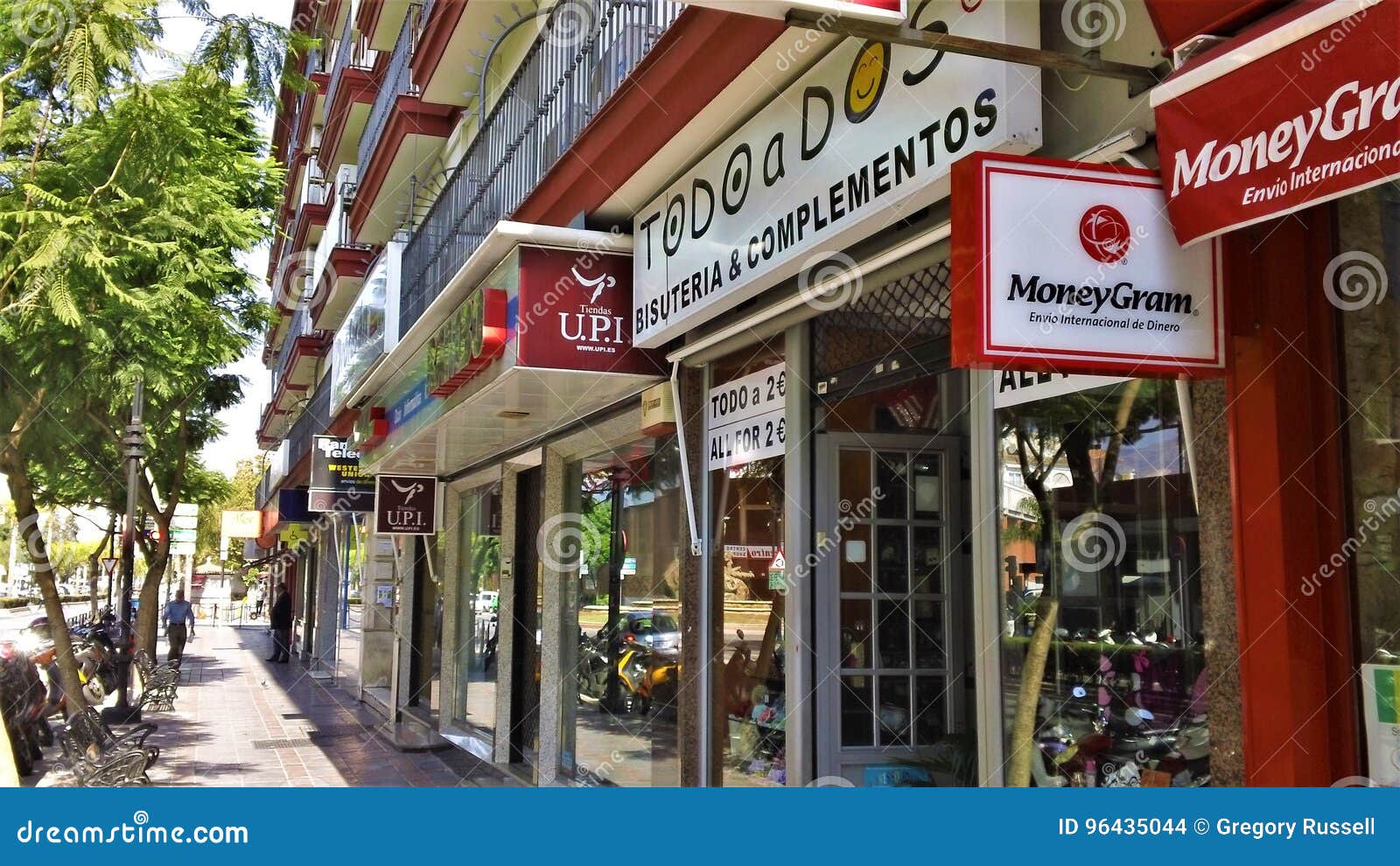 Colorful Shopfronts editorial stock image. Image of travel - 96435044