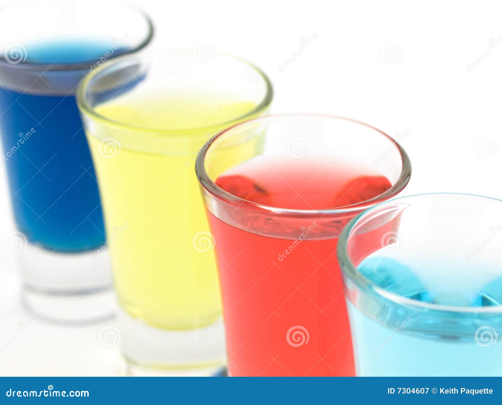 Colorful Shot Glasses stock image. Image of birthday, tequila - 7304607