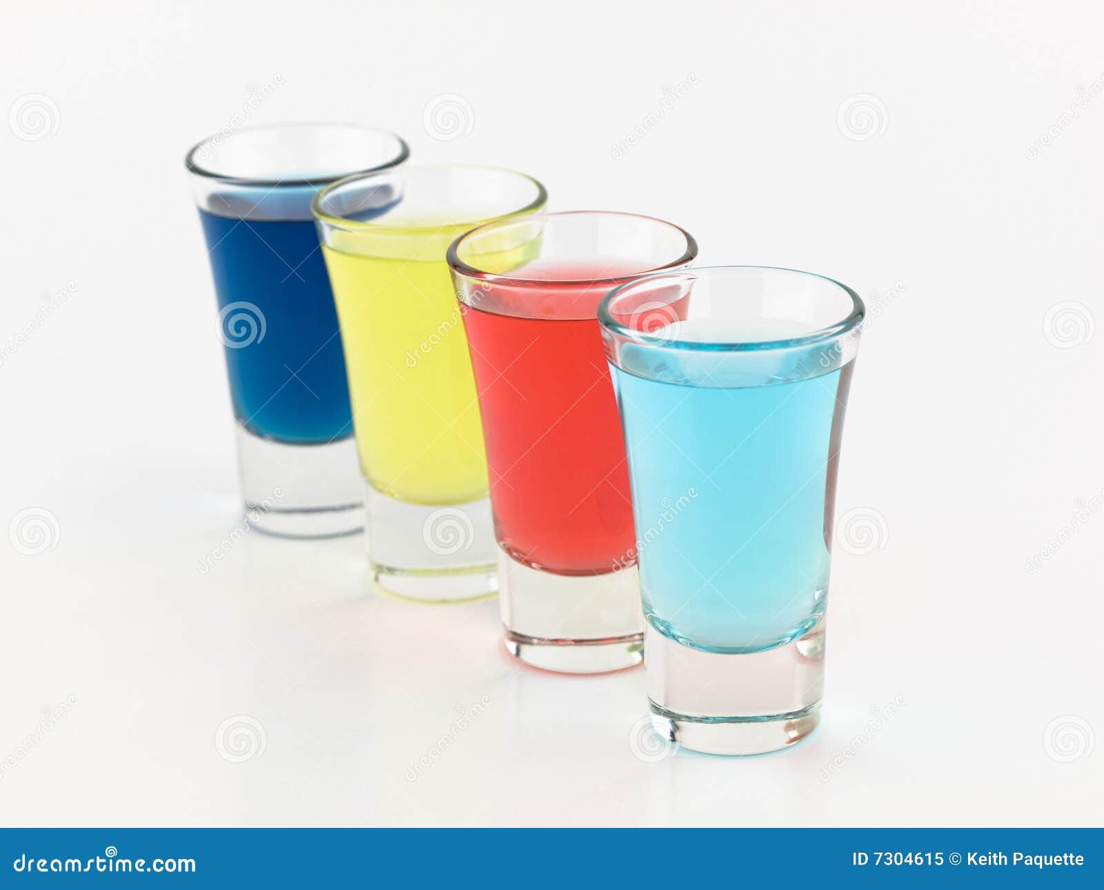 Colorful Shot Glasses stock image. Image of alcohol, blue - 7304615