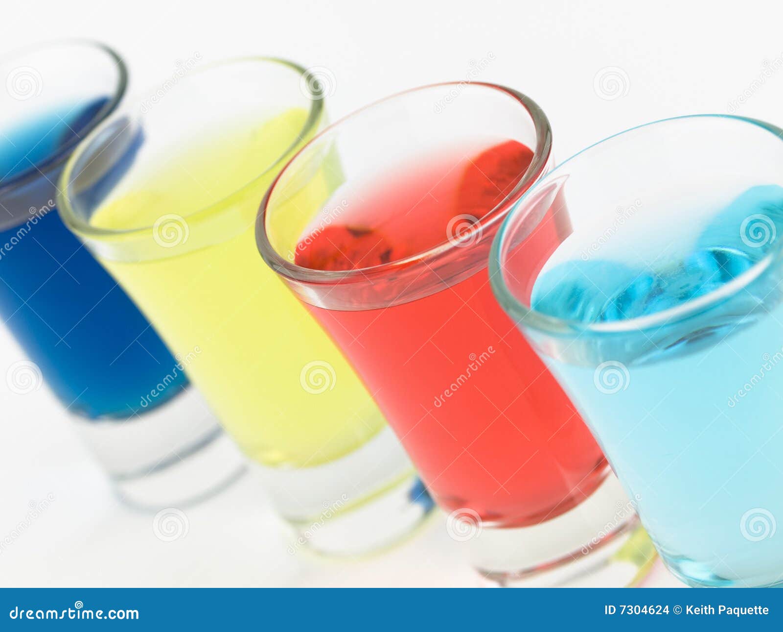 Colorful Shot Glasses stock photo. Image of colors, shooters - 7304624