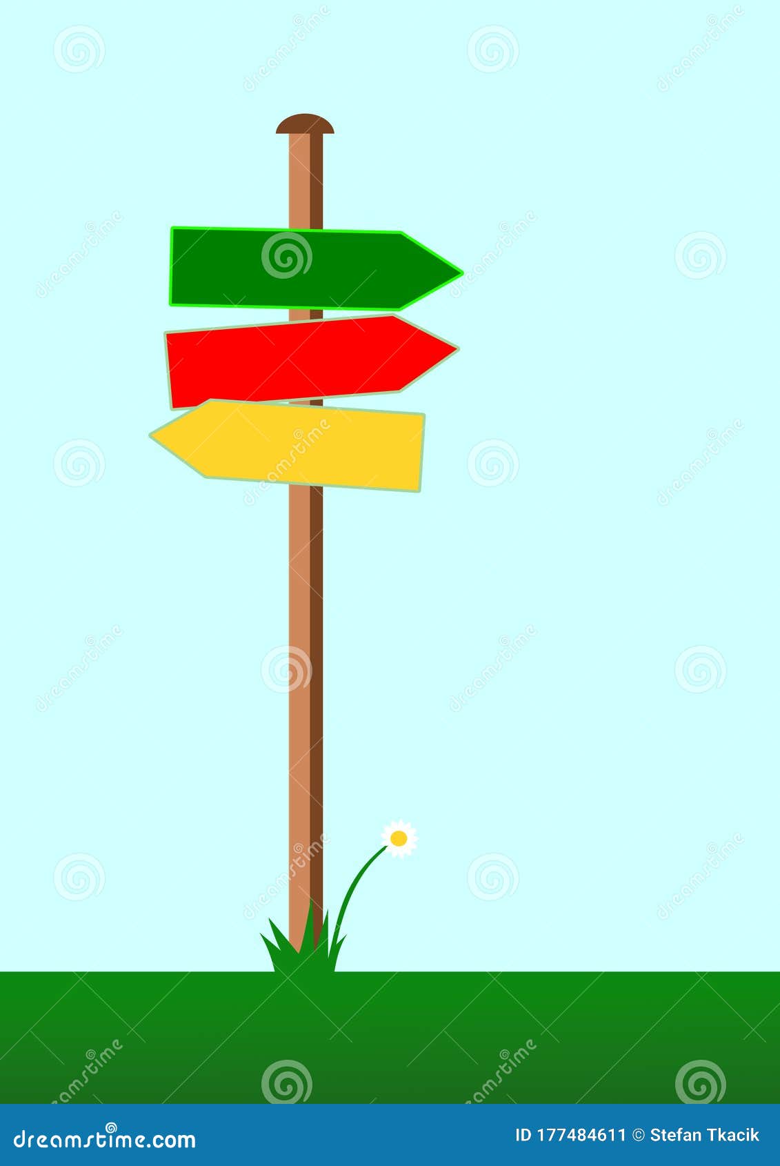 Colourful URL Signpost Shows WWW. Royalty-Free Stock Image ...