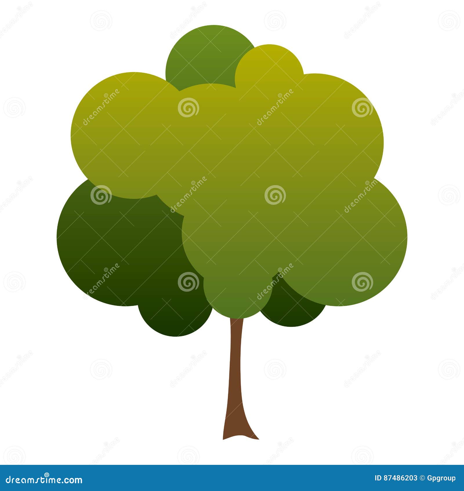 Small, Leafy Green Seedlings On The Ground. Vector Drawing In Cartoon ...