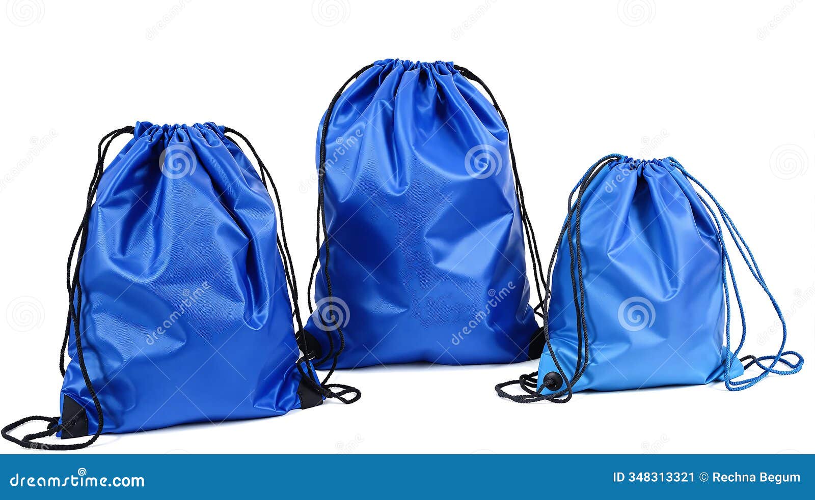 BLANK DRAWSTRING BAG BACKPACK FASHION FLAT SKETCH TEMPLATE SET Stock ...