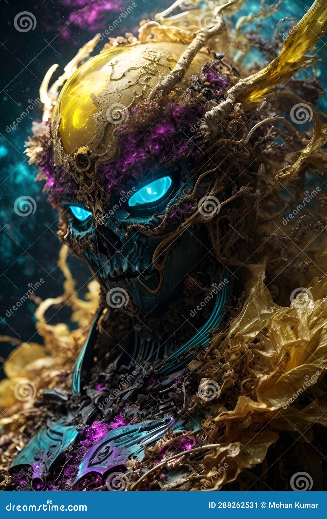 Colorful Skeleton Hand Holding Beautiful Rose Cartoon Vector ...