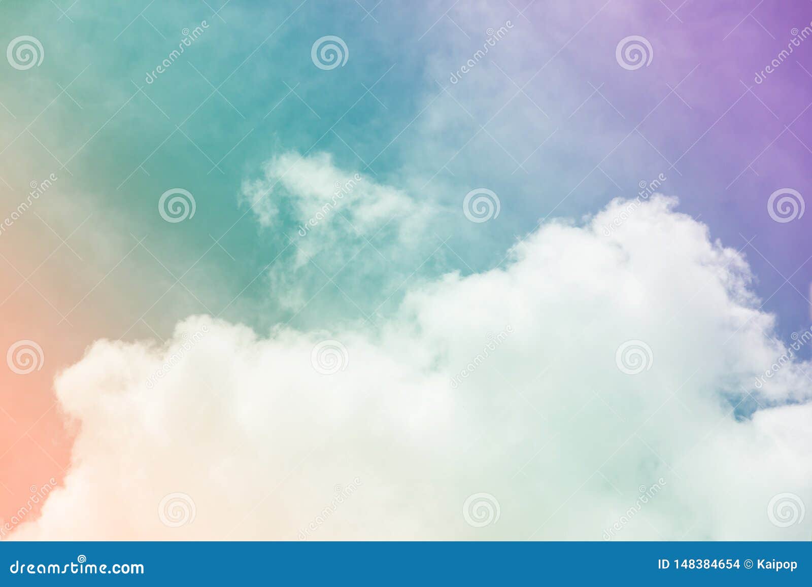 Colorful Sky and Clouds. & X28;heaven Stock Photo - Image of cloud ...