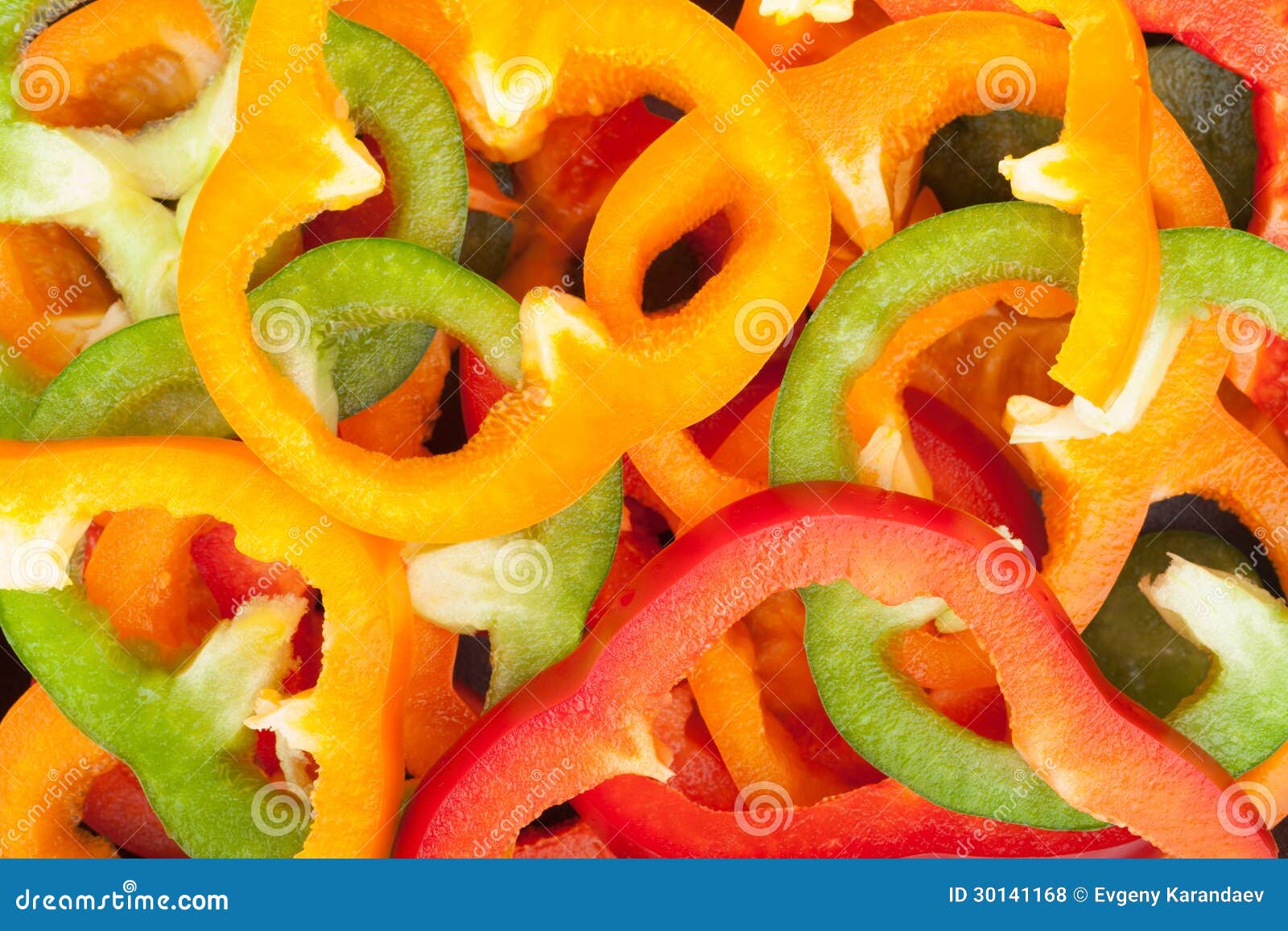 Sliced Bell Pepper Royalty-Free Stock Image | CartoonDealer.com #45341320