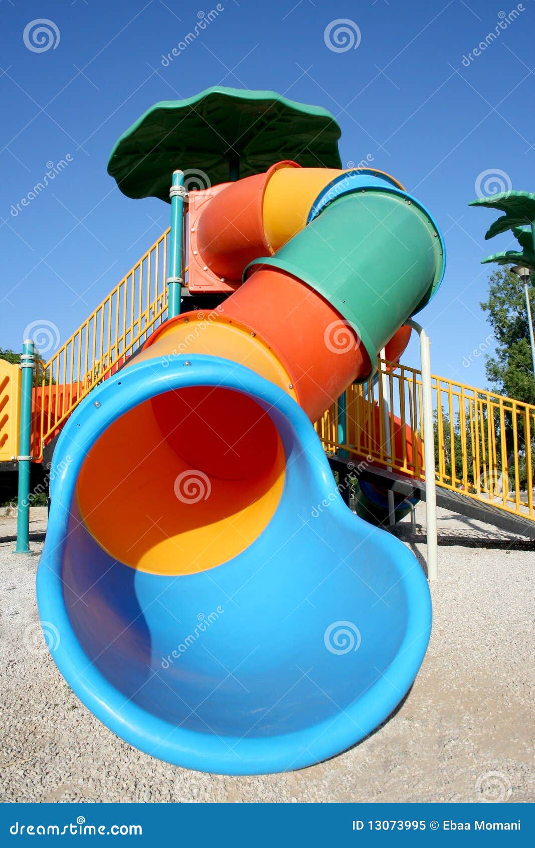 Colorful slide stock image. Image of kids, tube, play - 13073995