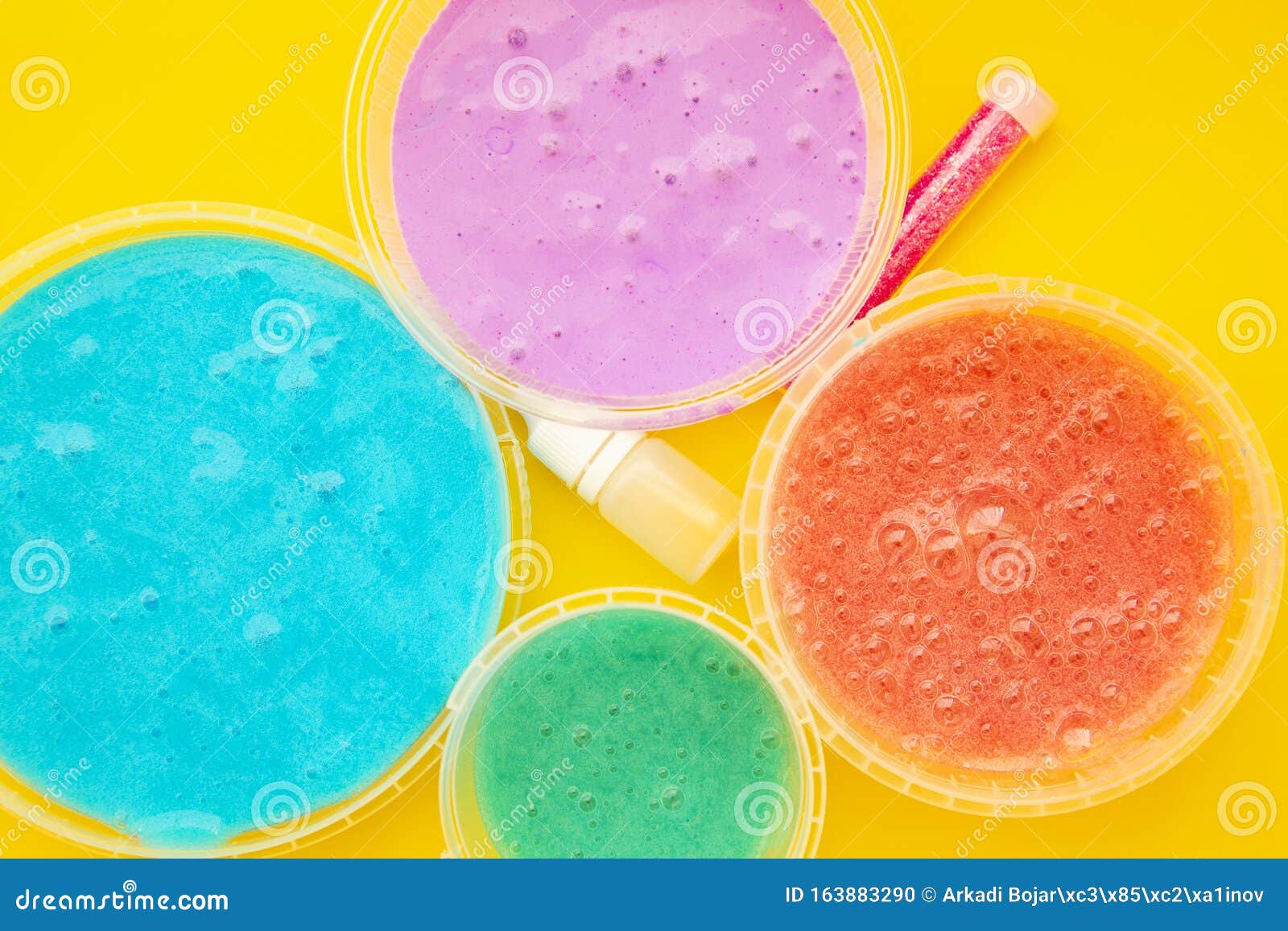 Colorful slime stock photo. Image of abstract, craft - 163883290