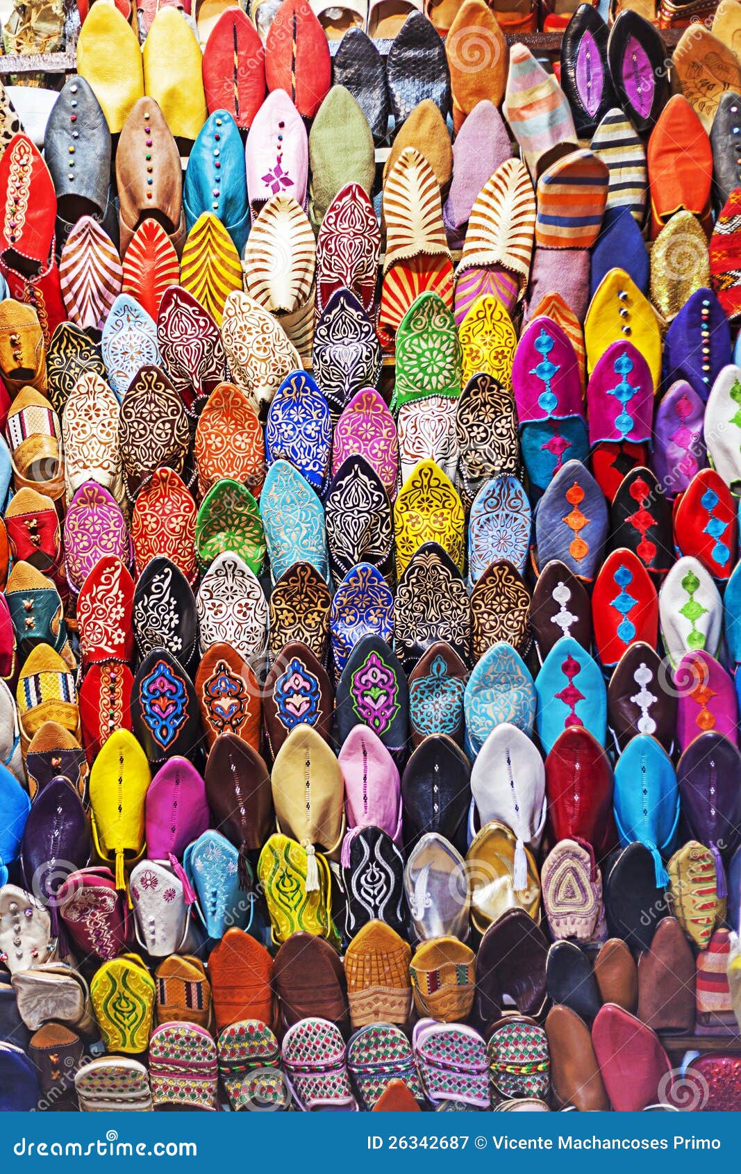 Colorful slippers stock image. Image of color, filigree - 26342687