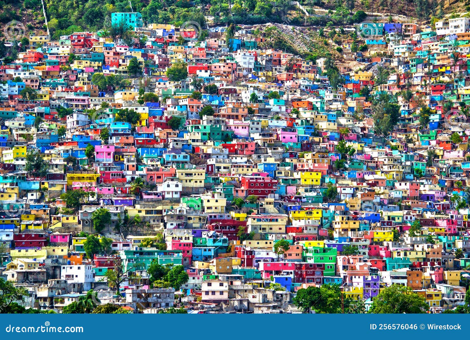 Colorful Slum on the Hill in Petion-Ville, Jalouzi, Haiti Editorial ... Colorful Slum on the Hill in Petion-Ville, Jalouzi, Haiti Editorial ...