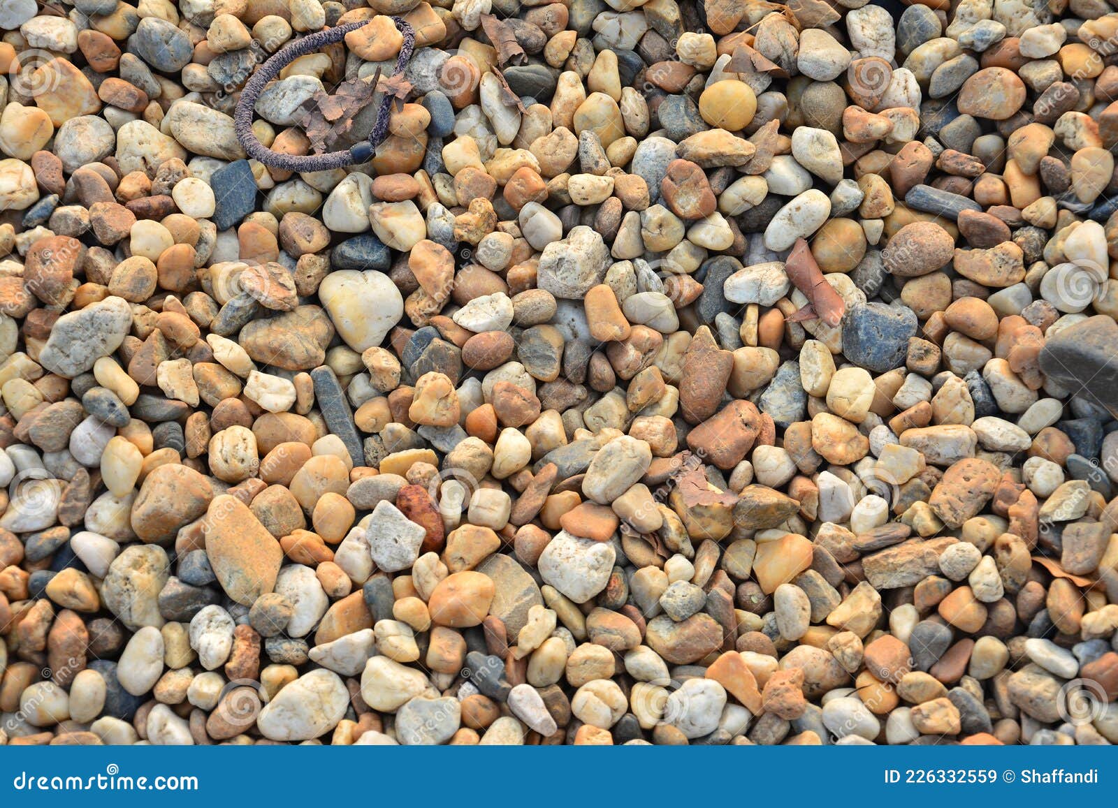 Colorful Small Pebbles or Stone in Garden Stock Image - Image of color ...