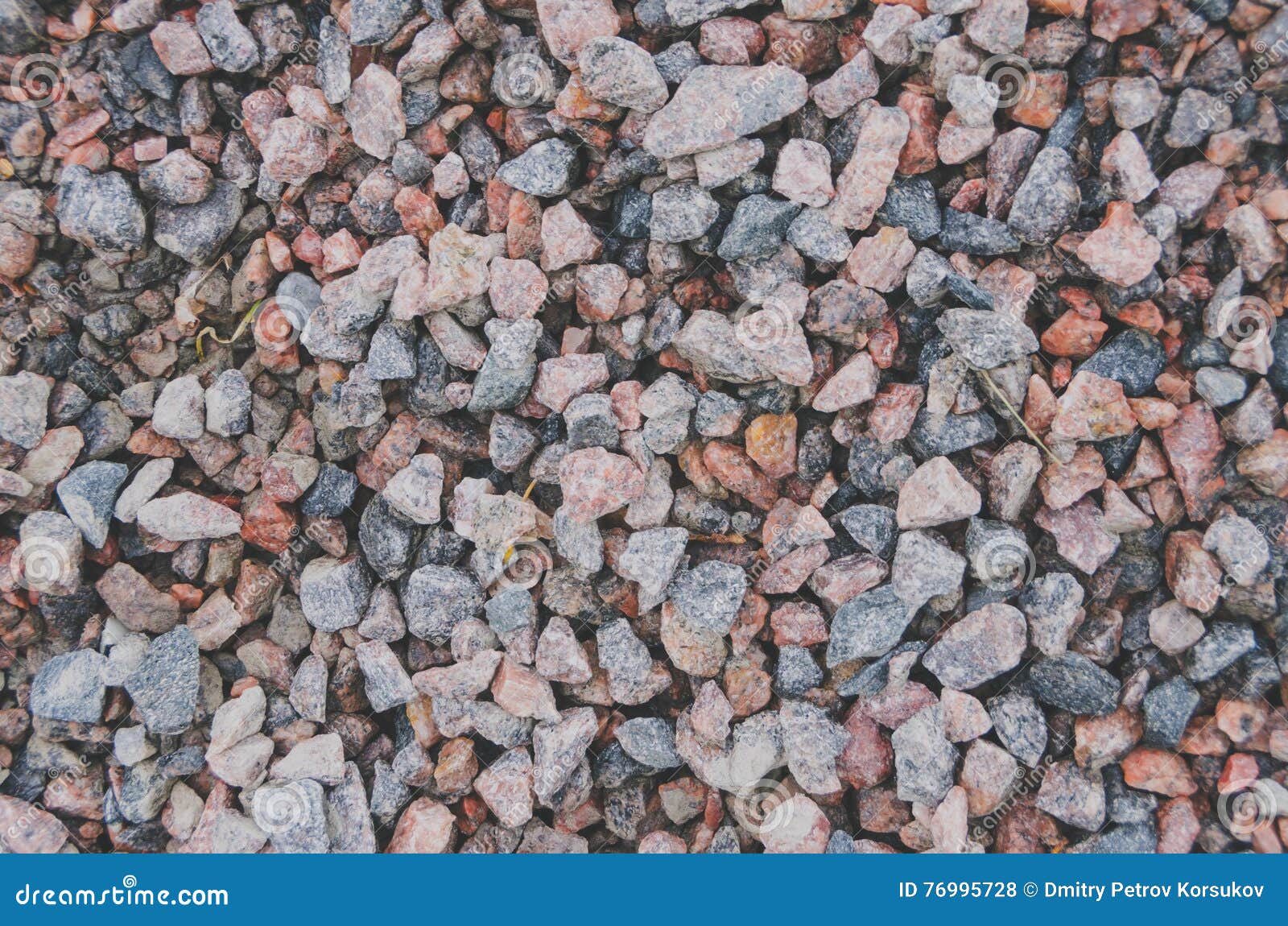 Colorful Small Stones Gravel Texture and Background Stock Photo - Image ...