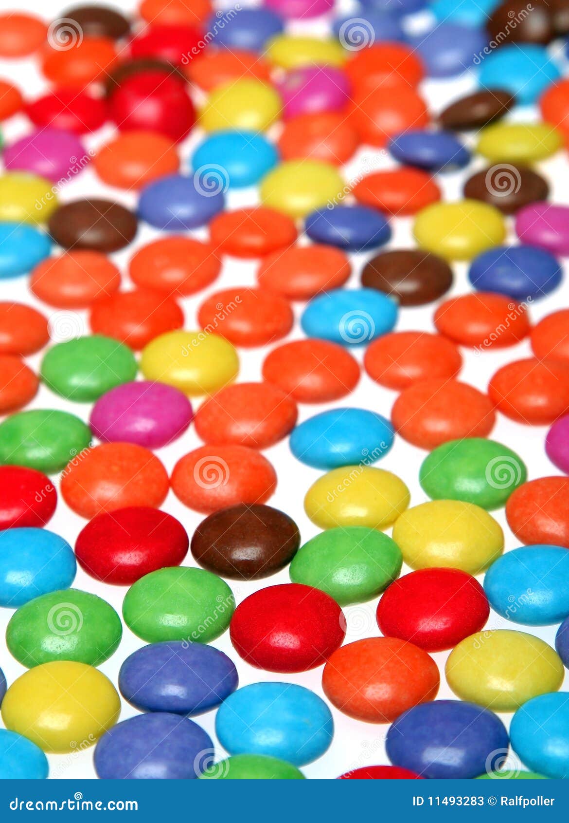Colorful smarties stock image. Image of vibrant, close - 11493283