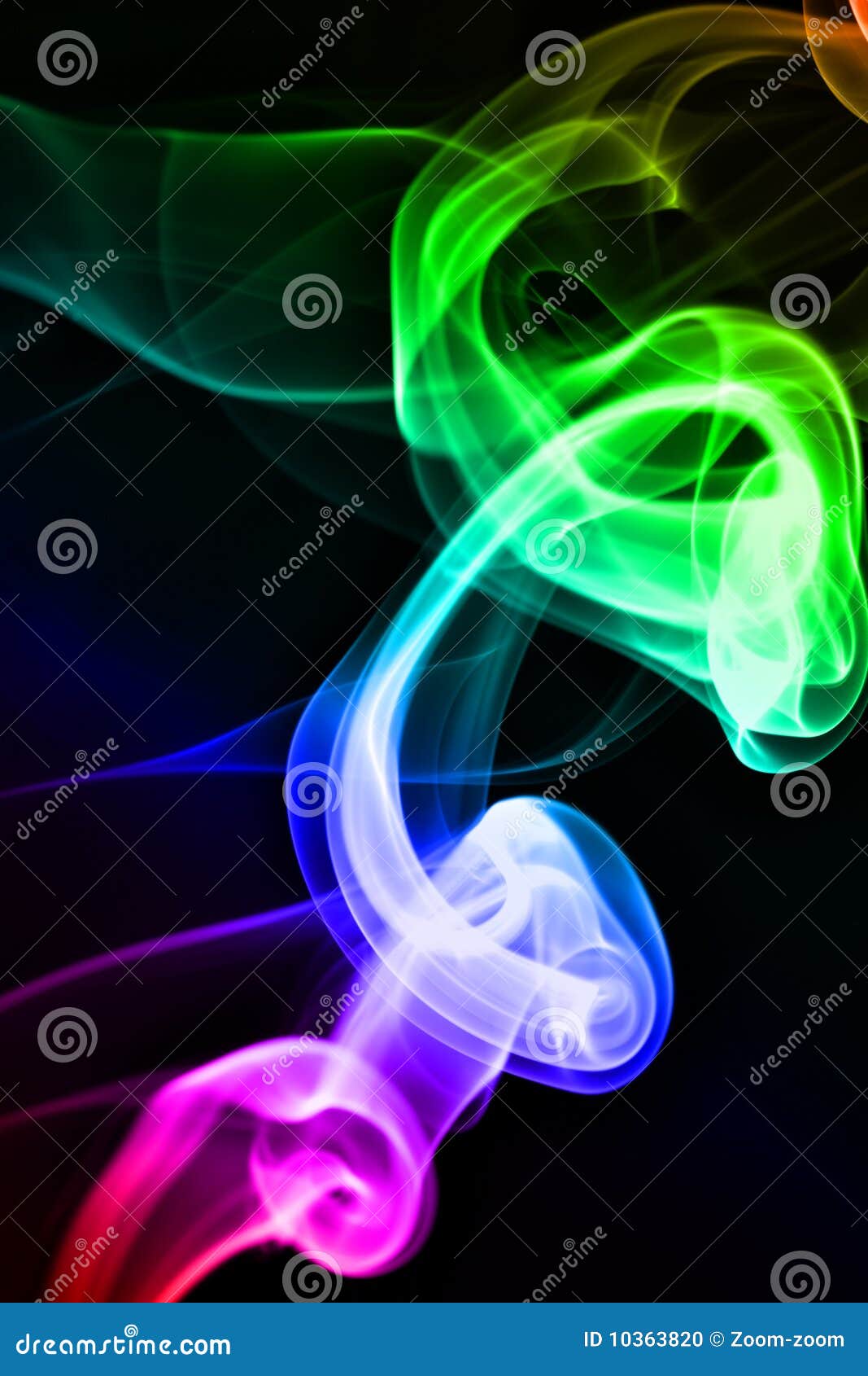 Colorful smoke stock photo. Image of closeup, colour - 10363820