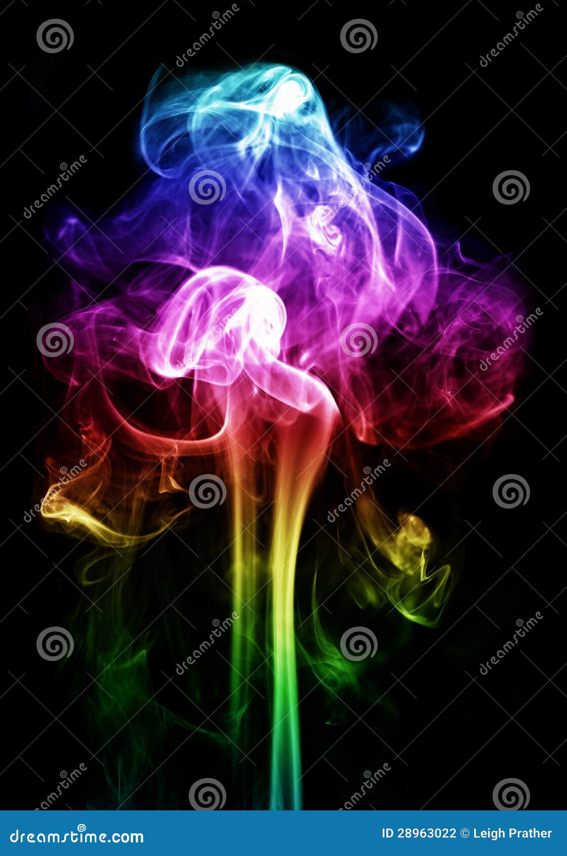 Colorful Smoke Effect Texture Background Stock Image | CartoonDealer ...
