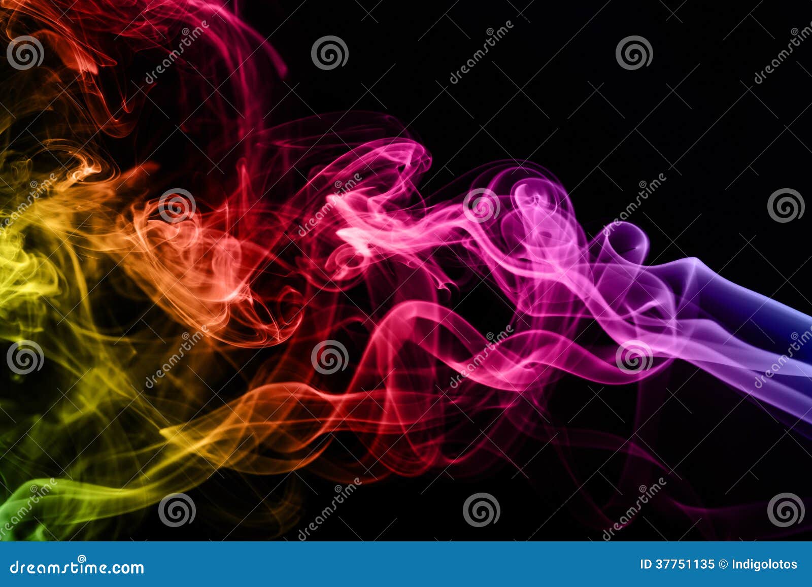 Colorful Smoke Effect Texture Background Stock Image | CartoonDealer ...