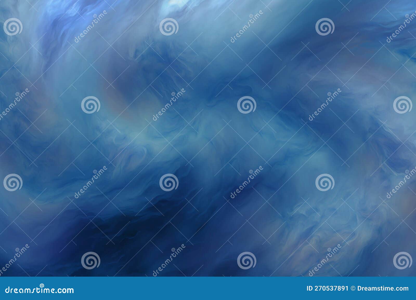 Colorful Smoke Gradient of Blue Shades Stock Illustration ...