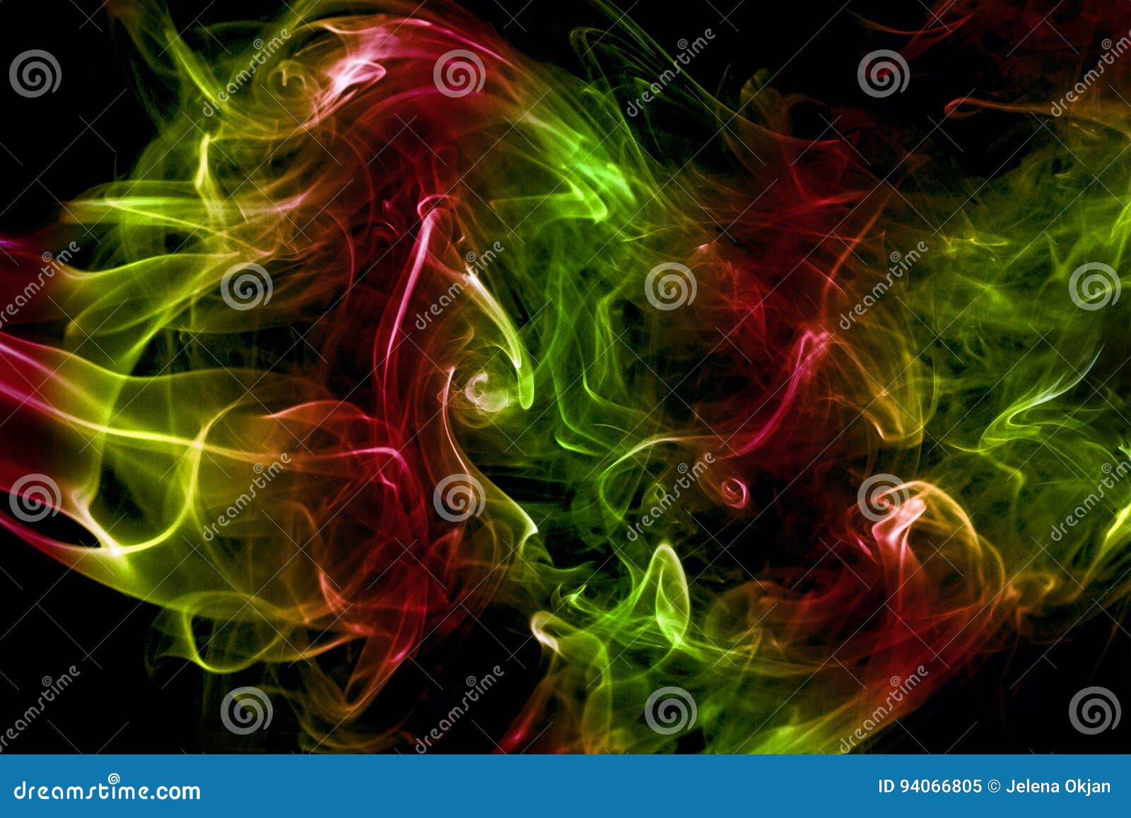 Colorful smoke stock image. Image of smooth, effect, blue - 94066805