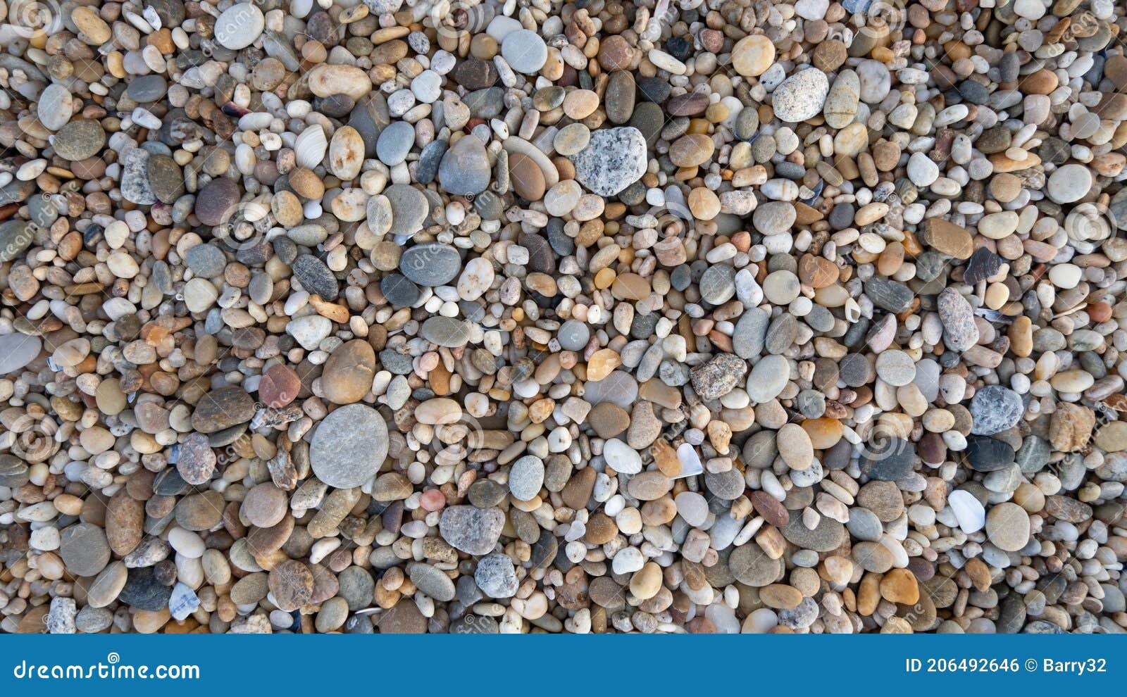 Colorful, Smooth, Rounded Pebbles on Beach Background Stock Photo ...