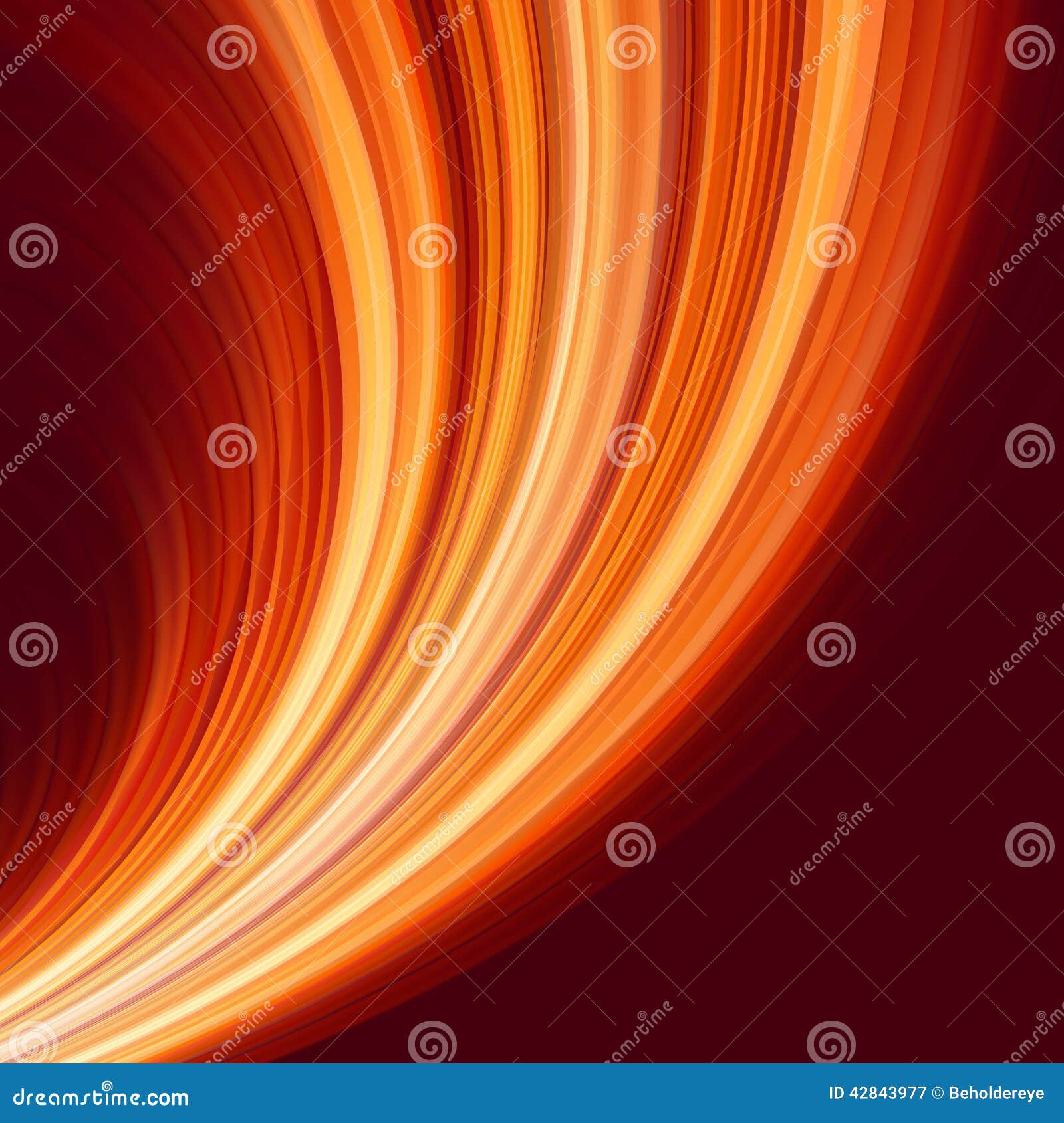 Colorful Smooth Twist Light Lines. EPS 10 Stock Vector - Illustration ...