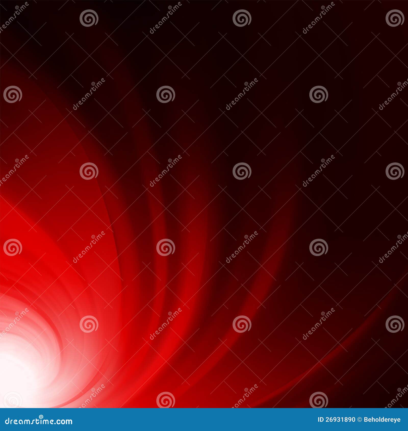 Colorful Smooth Twist Red Light Lines. EPS 8 Stock Vector ...