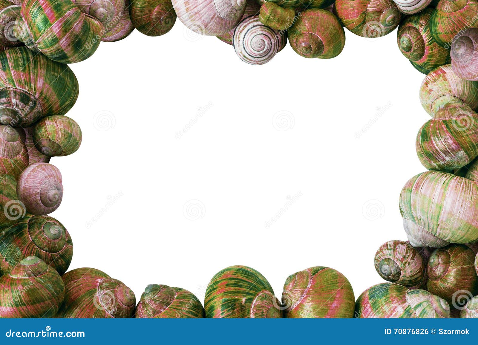 Colorful Snail Shells Background Stock Photo - Image of culture ...