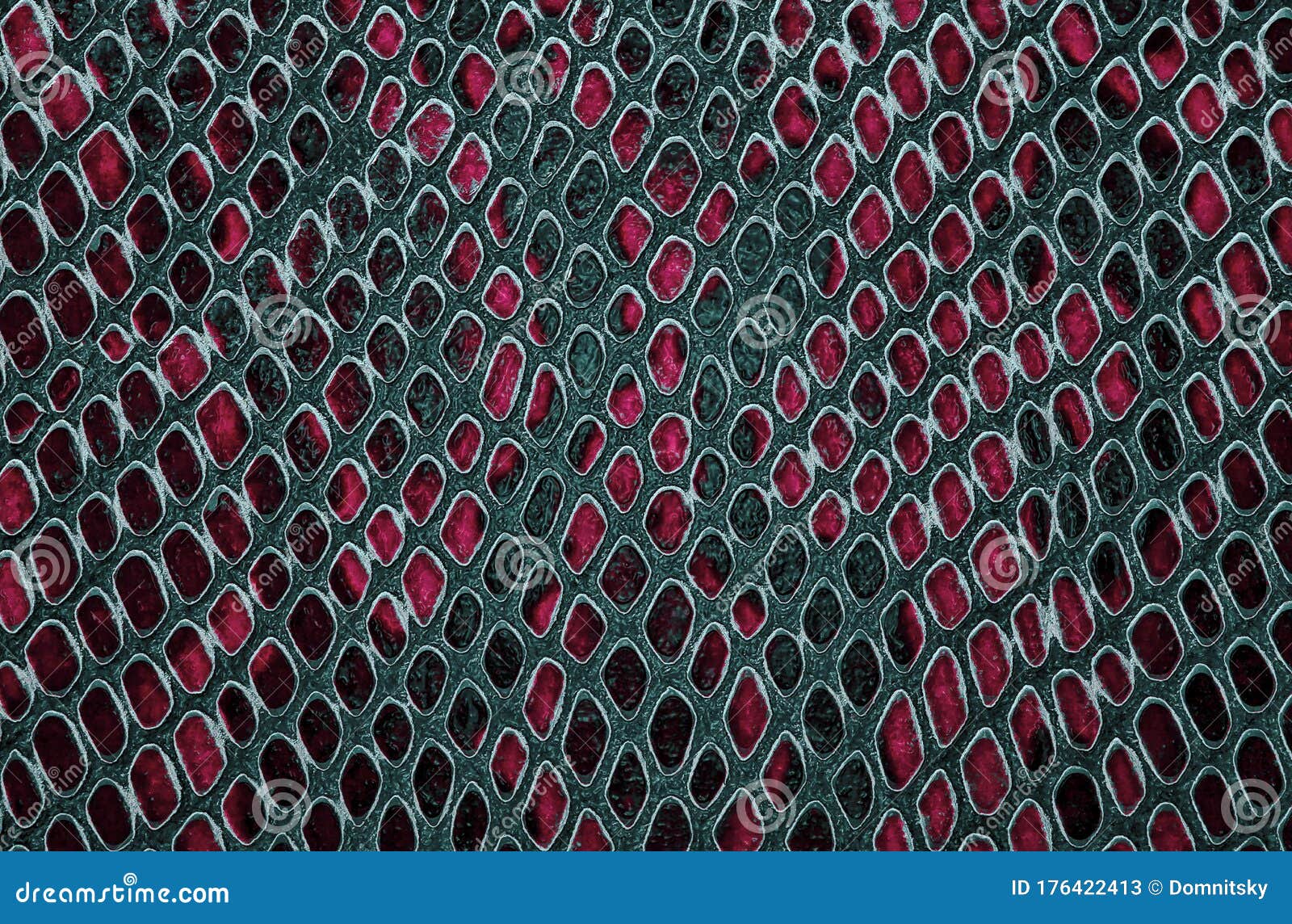 Colorful Snake Skin Texture. Seamless Pattern Royalty-Free Stock ...