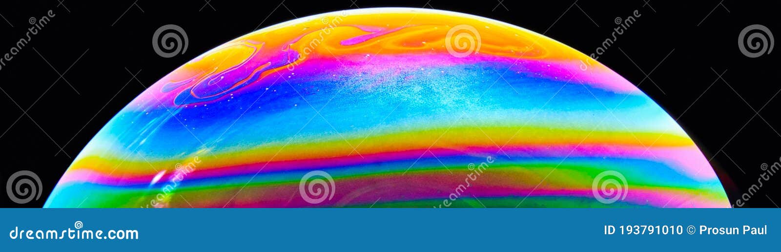 Colorful Soap Bubbles Photos Like a New Planet Stock Photo - Image of ...
