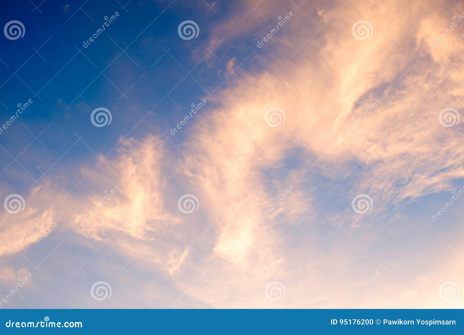 Colorful Soft Cloud and Sky for Background Stock Photo - Image of ...