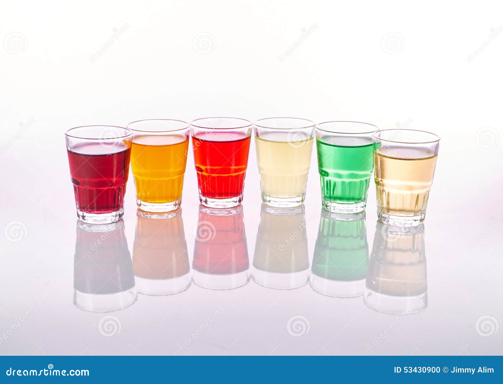 Colorful soft drinks stock photo. Image of drinks, glass - 53430900