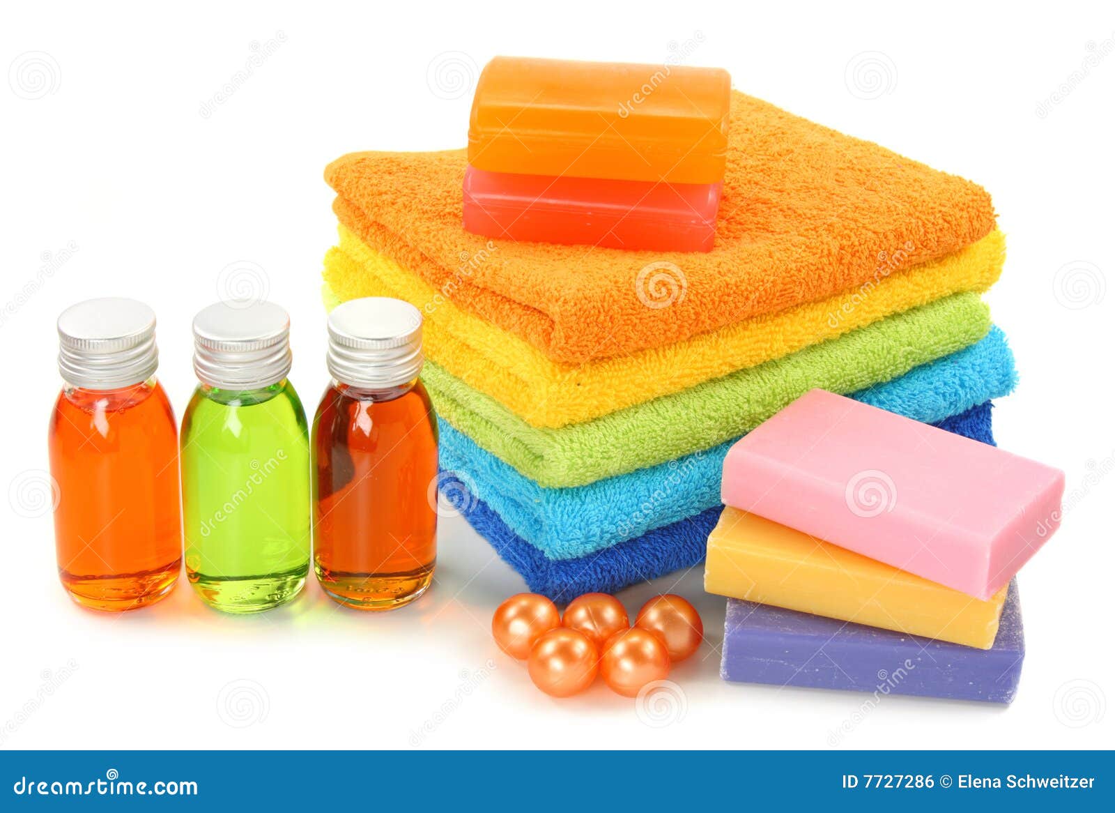 Colorful spa stock photo. Image of cotton, luxury, fabric - 7727286