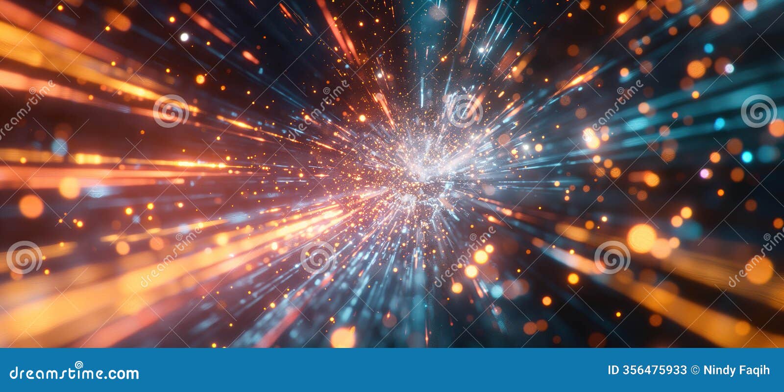 Colorful Sparkling Light Explosion Background, Ray, Beam Stock ...