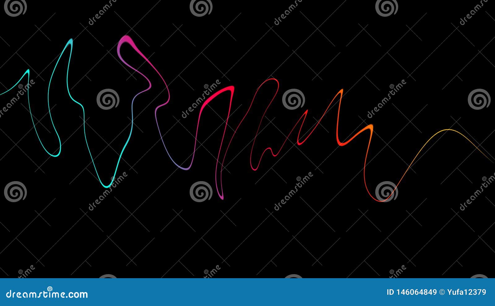 Colorful Speaking Sound Wave Lines. Design Texture Element Stock ...