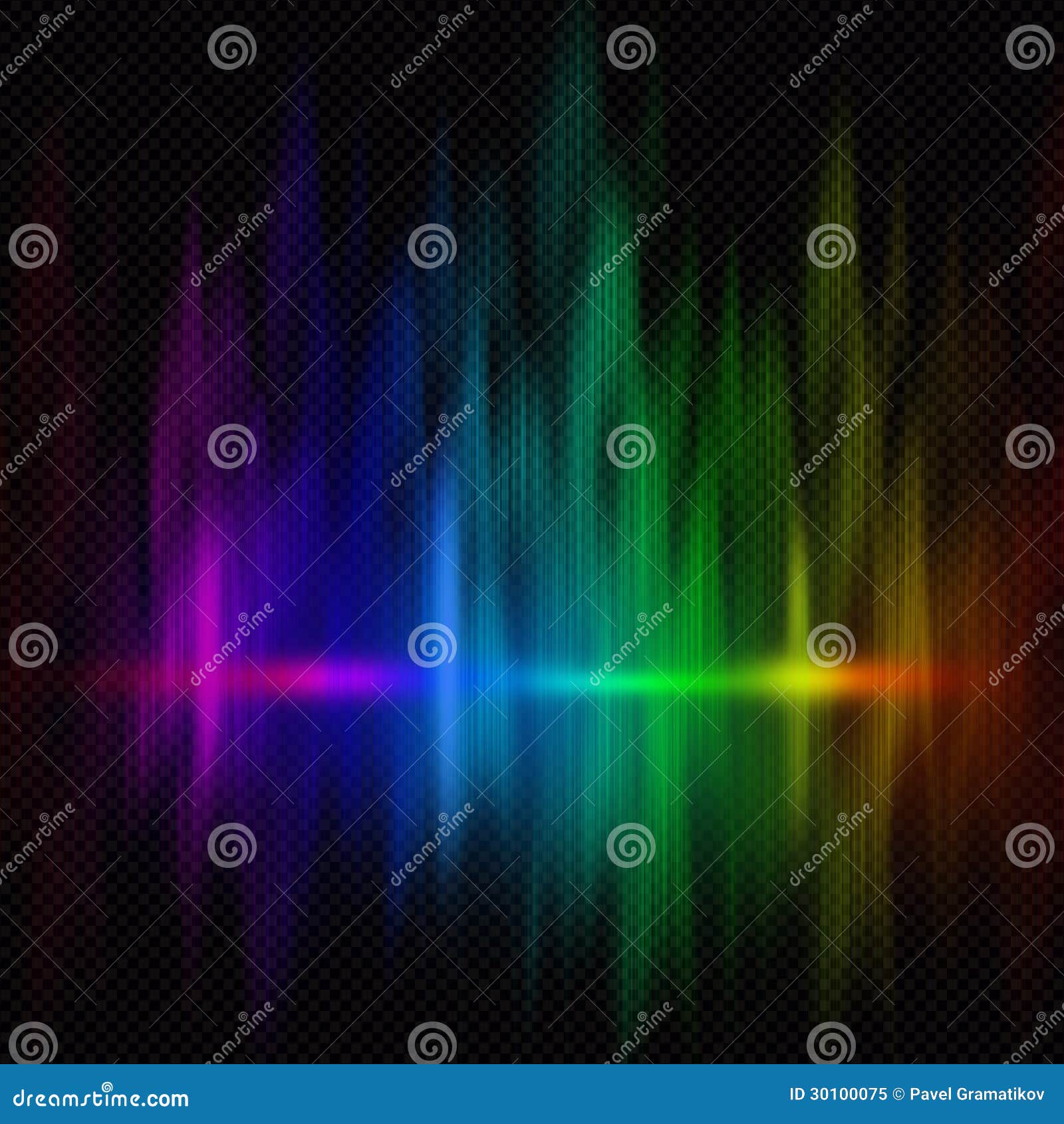 Colorful Spectrum Rainbow Geometric Triangular Presentation Infographic ...