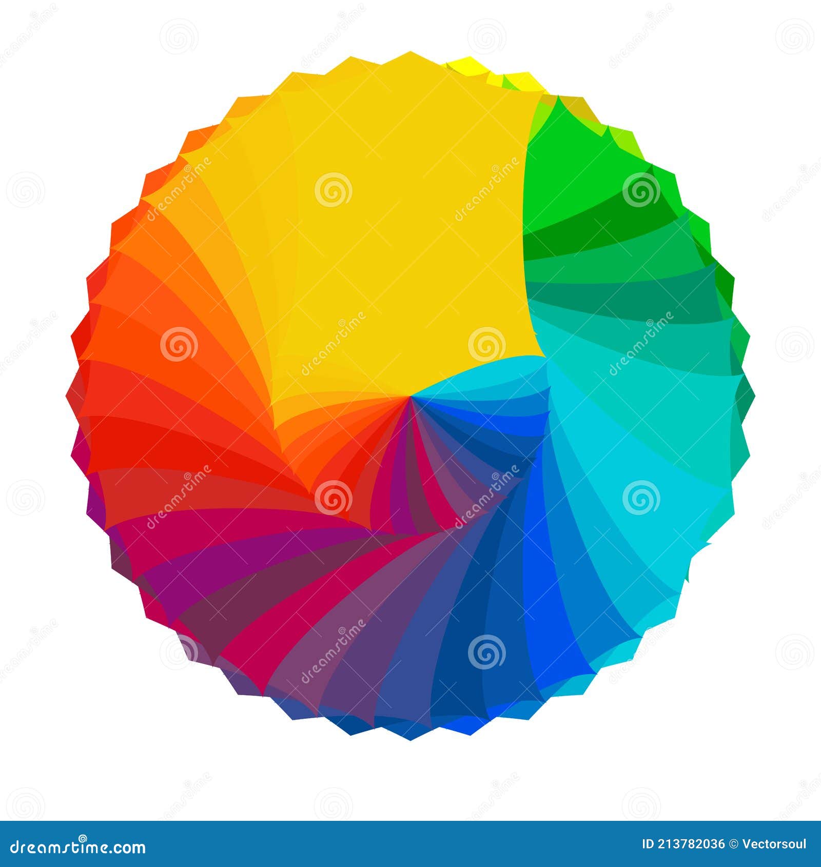 Circular Multicolor Element - Color Wheel, Color Palette With Un ... Circular Multicolor Element - Color Wheel, Color Palette With Un ...