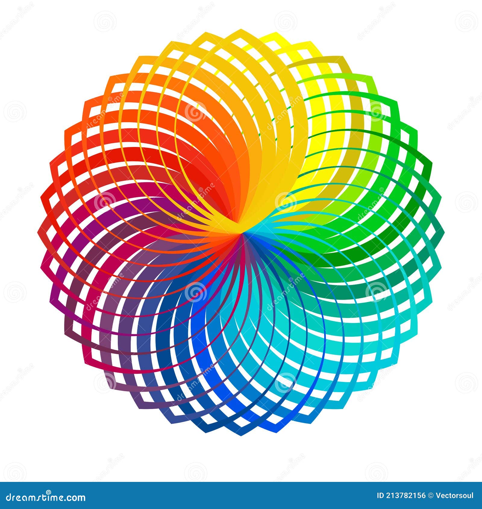 Circular Multicolor Element - Color Wheel, Color Palette With Un ... Circular Multicolor Element - Color Wheel, Color Palette With Un ...