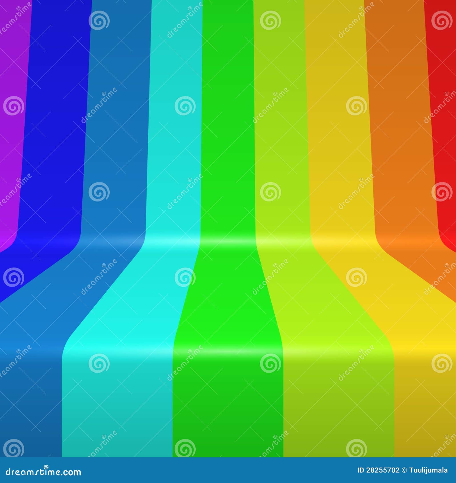 Colorful spectrum stripes stock vector. Illustration of element - 28255702