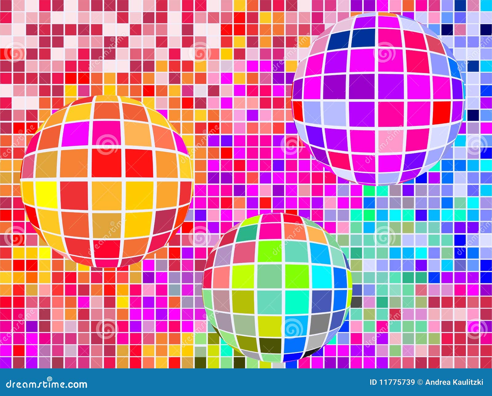 Colorful spheres stock vector. Illustration of pattern - 11775739