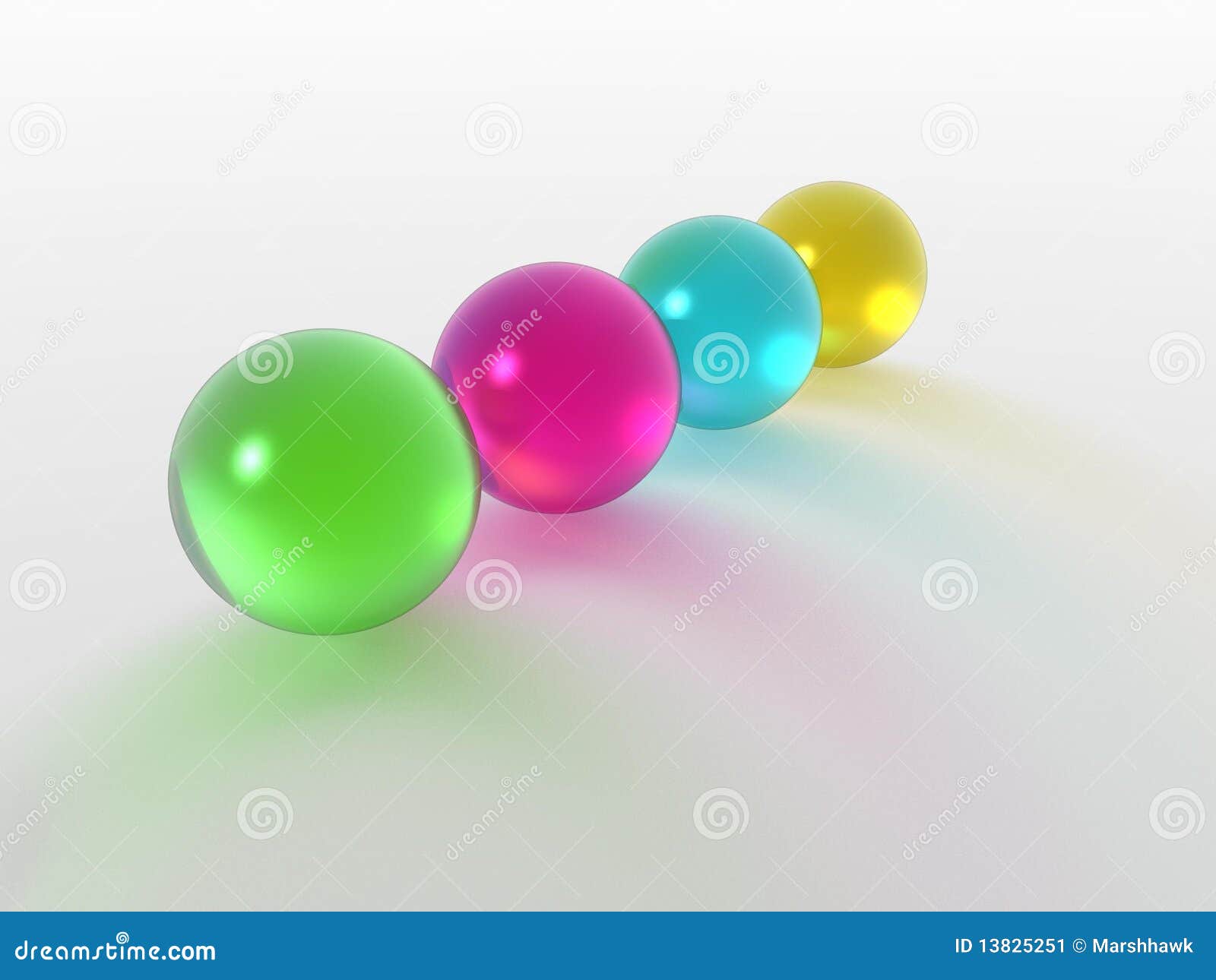 Colorful Spheres stock illustration. Illustration of spheres - 13825251