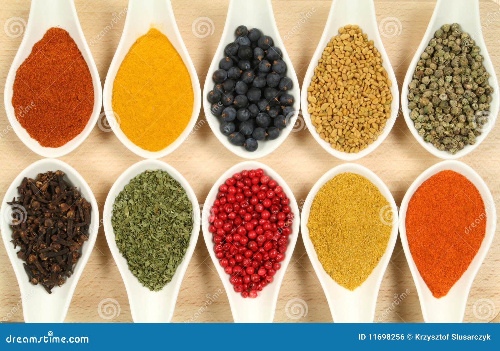 Colorful spices stock photo. Image of colourful, vivid - 11698256