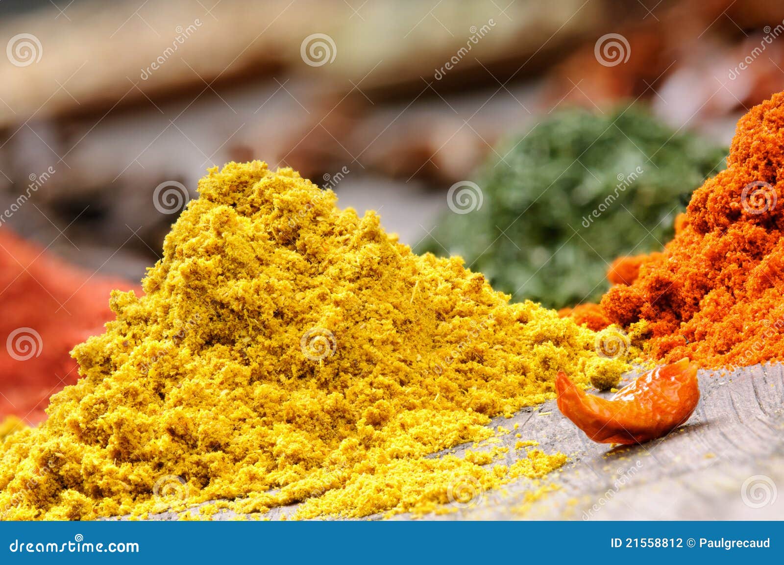 Colorful spices stock photo. Image of healthy, eastern - 21558812