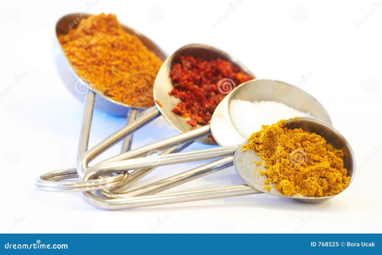 Colorful spices stock image. Image of bake, cooking, measuring - 768525