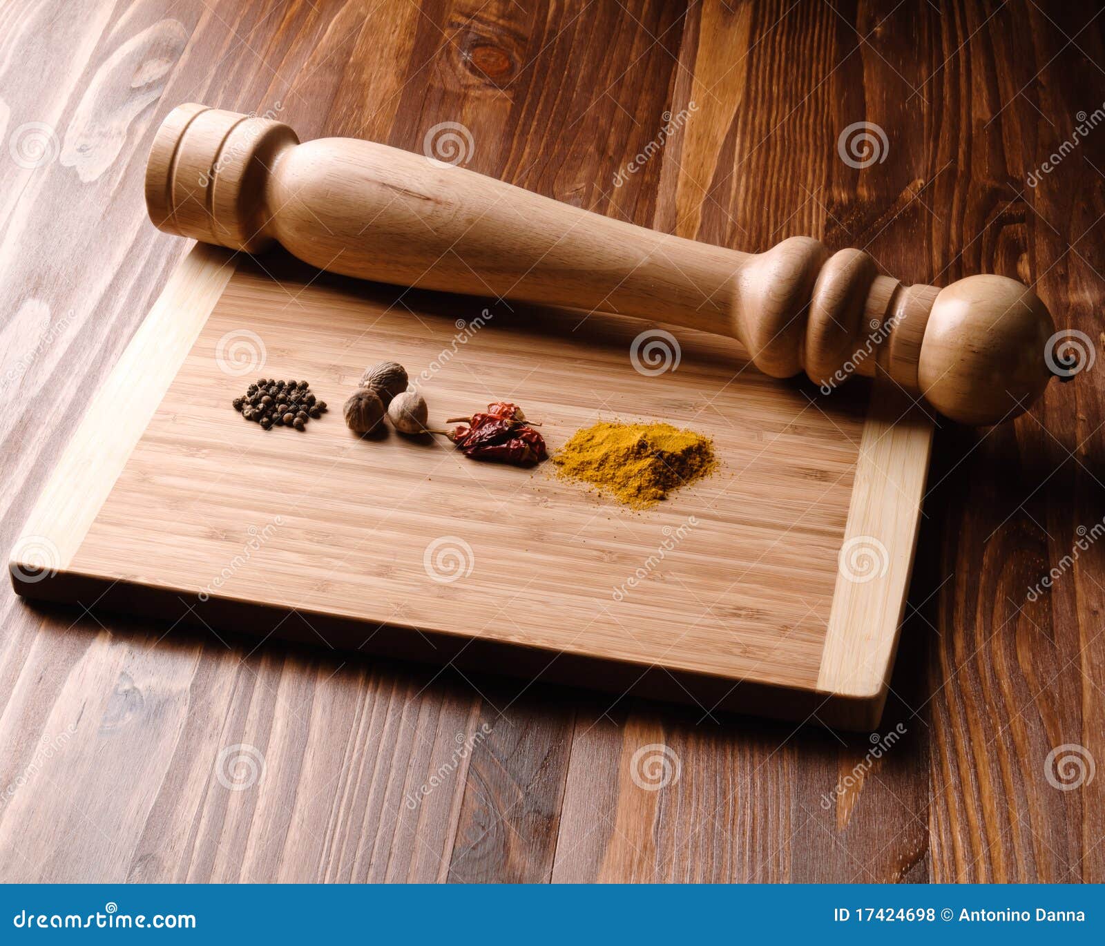 Colorful Spices with Pepper Mill Stock Photo - Image of stilllife, food ...