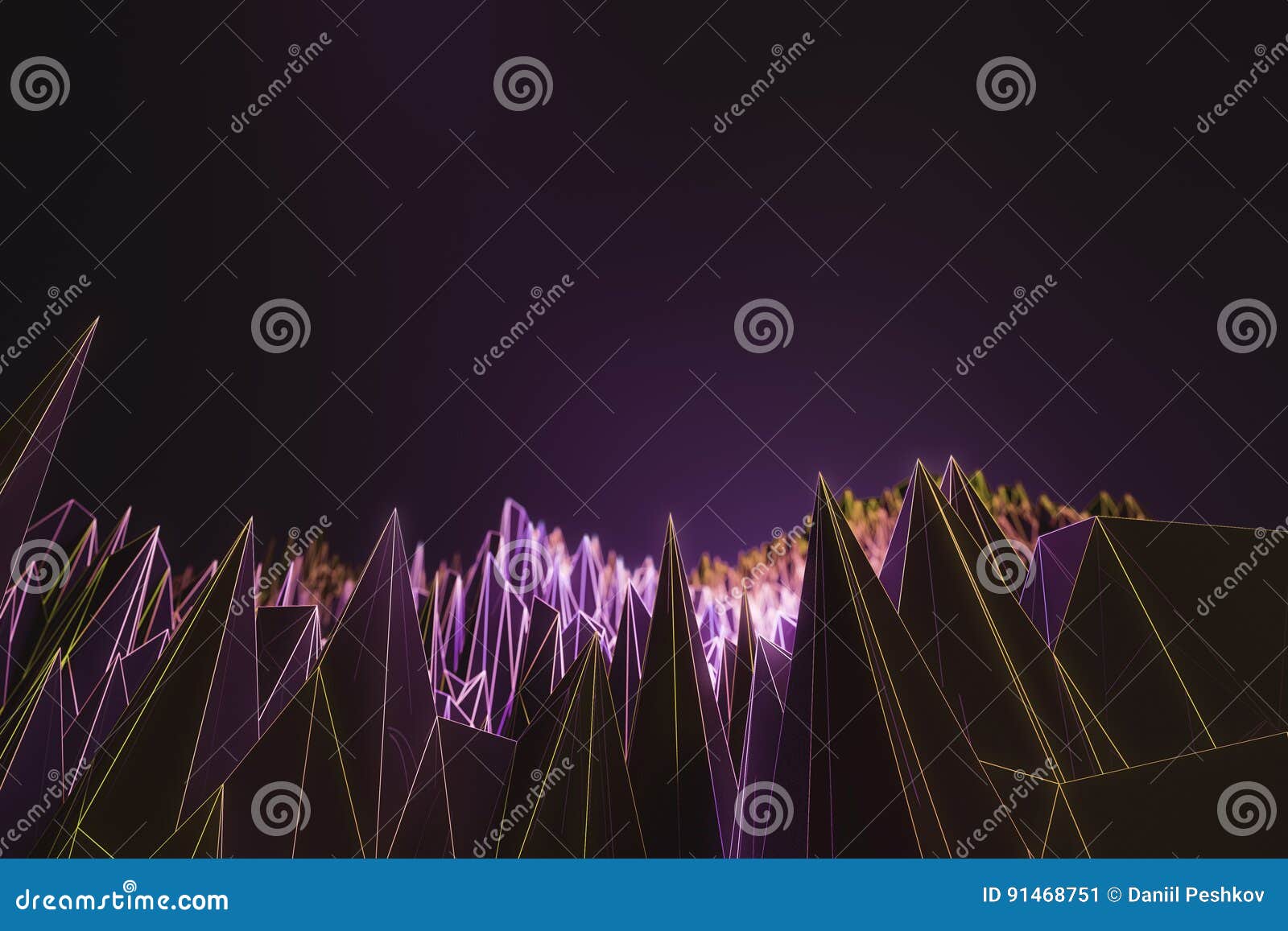Colorful spikes texture stock illustration. Illustration of concept ...