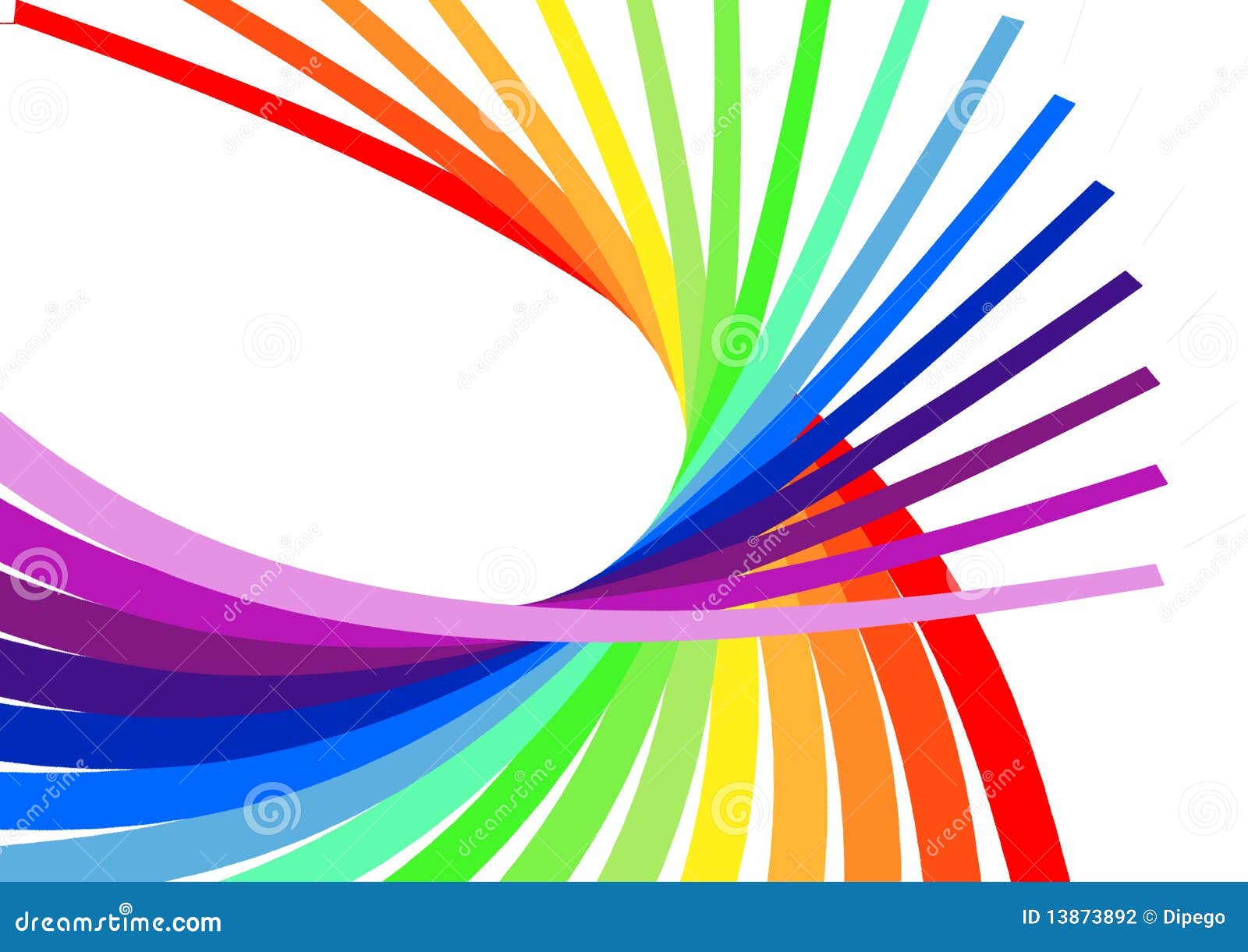 Colorful spiral stock illustration. Illustration of spiral - 13873892