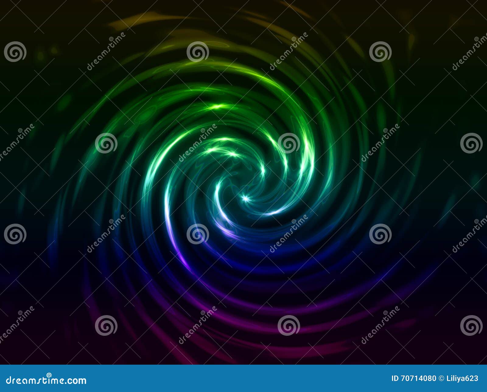 Colorful spiral background stock illustration. Illustration of style ...