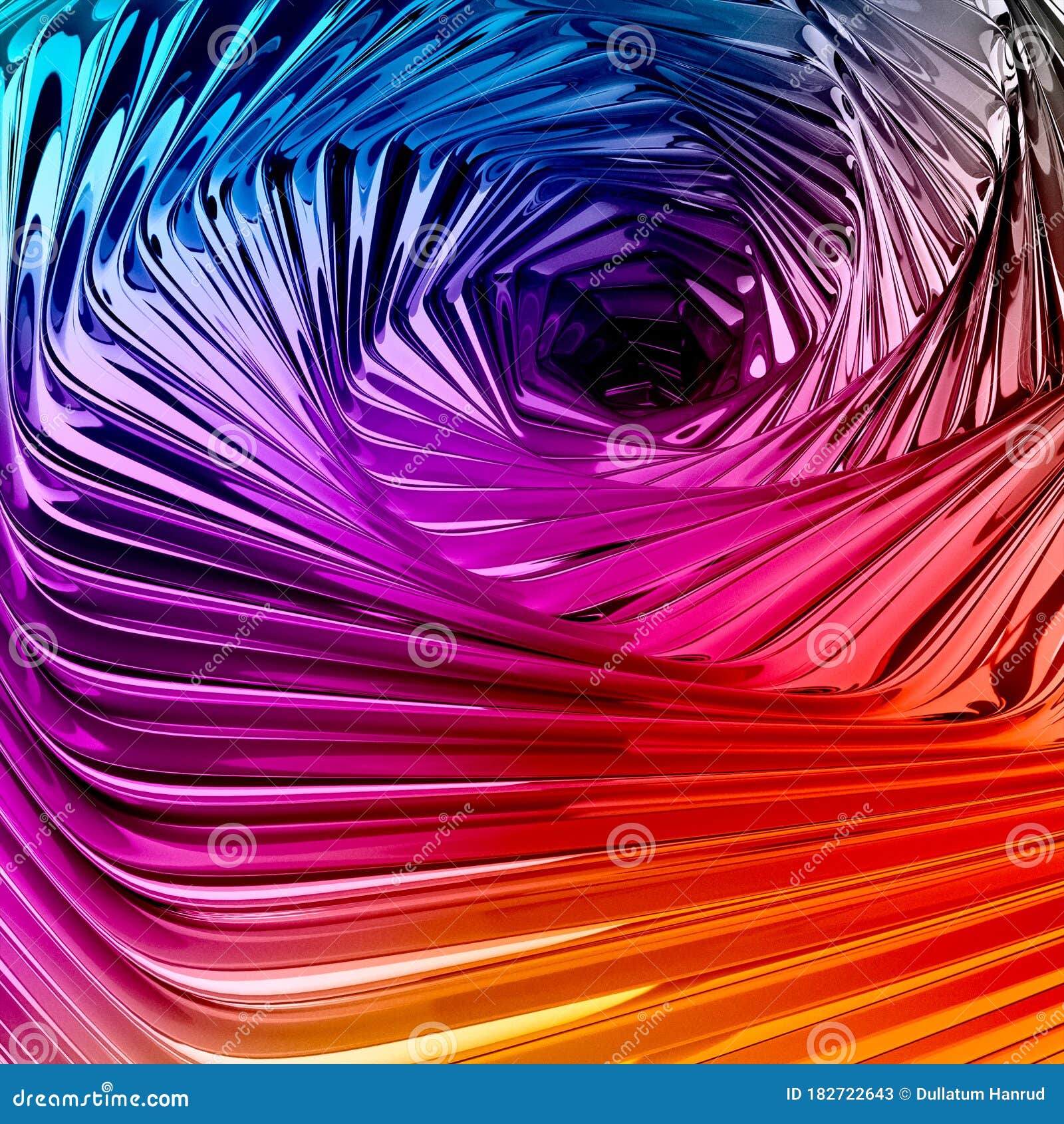 Colorful spiral in shape stock illustration. Illustration of radial ...