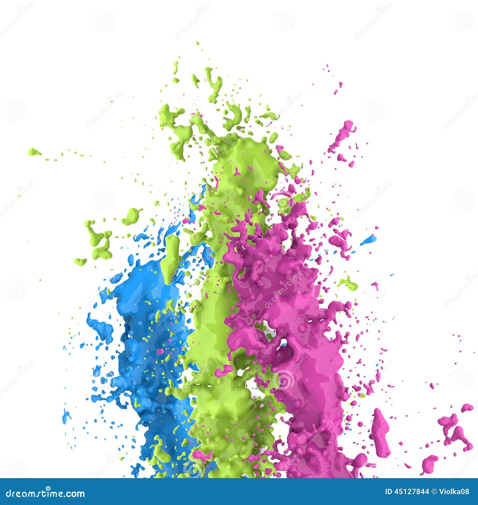 Colorful splash stock illustration. Illustration of motion - 45127844
